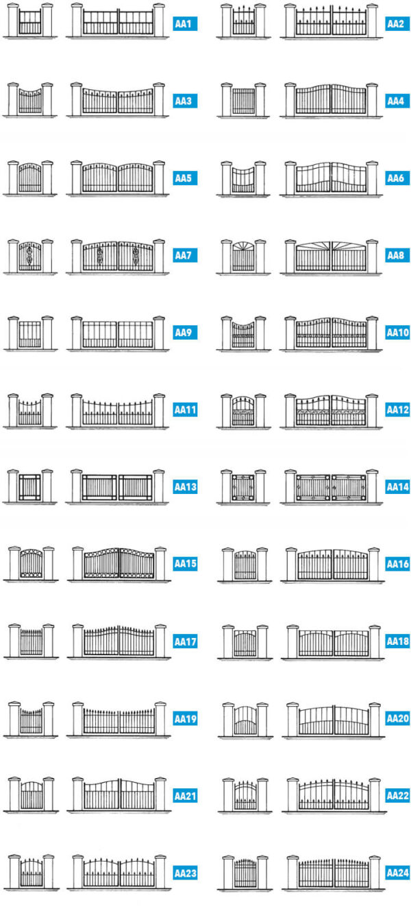 Gate Designs - Aluminium Gates and Automation